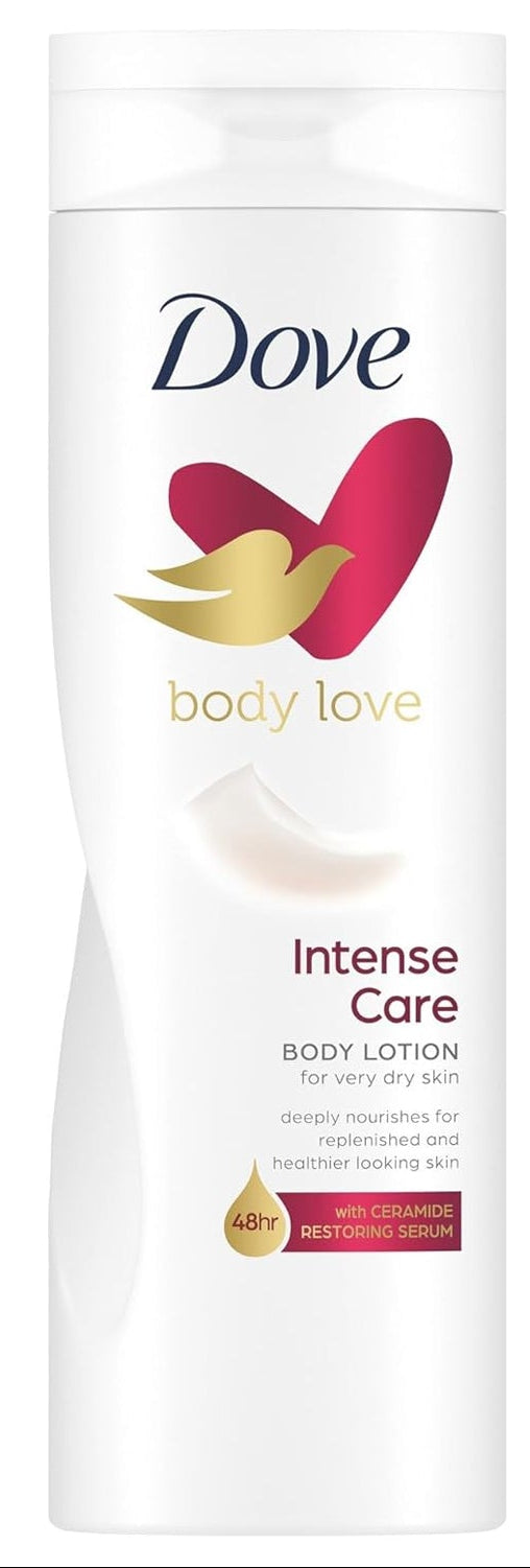 Dove Body Lotion -Intense Care 400 Ml, 18/cs. – Solid Trade